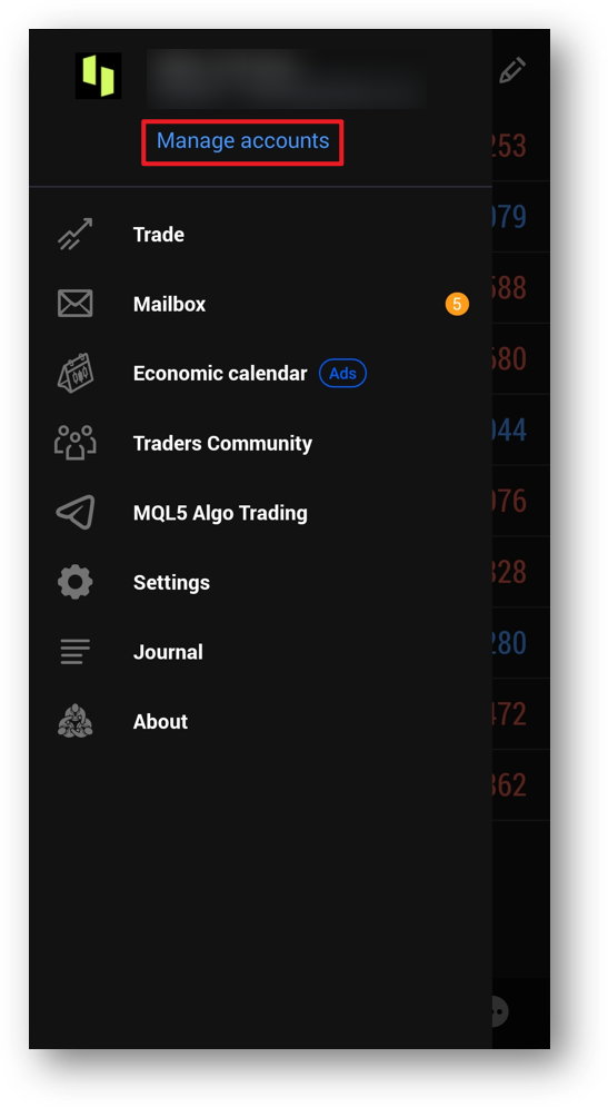 How to change Master or Investor password via MT4/5 application ...