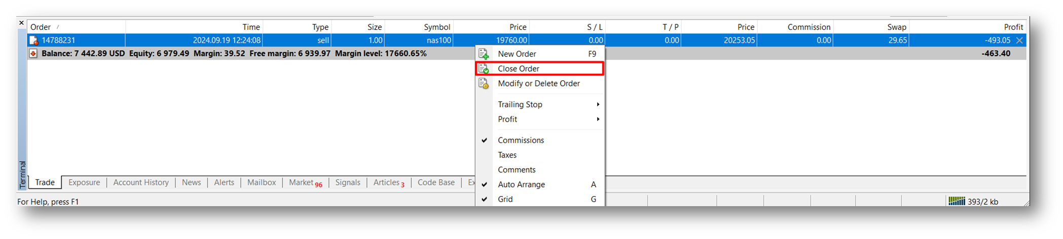 How to close a position in MT4/5? – Customer Support Center